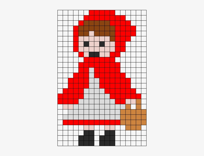Little Red Riding Hood Perler Bead Pattern / Bead Sprite - Red Riding ...