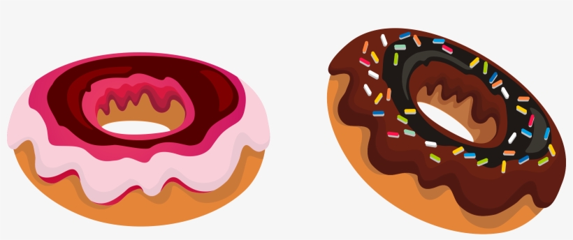 Two Donut Donut Clipart Free - Donuts Clipart Transparent Background ...