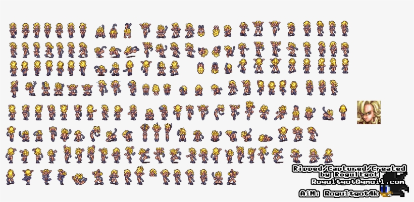 Download Action Rpg Character Sprite - HD Transparent PNG - NicePNG.com