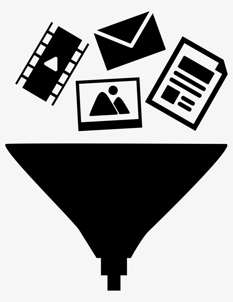 Png File Svg - Data Funnel Icon Transparent PNG - 784x980 - Free ...
