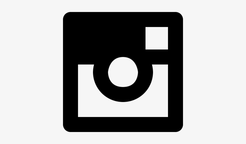 Square Photo Camera Symbol Vector - Instagram Silhouette Logo ...
