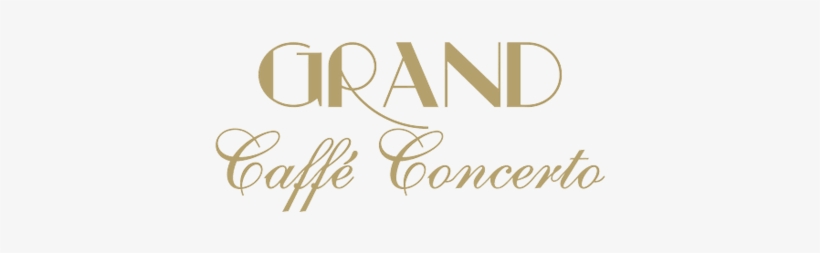 Grand Caffé Concerto Logo - Calligraphy Transparent PNG - 400x400 ...