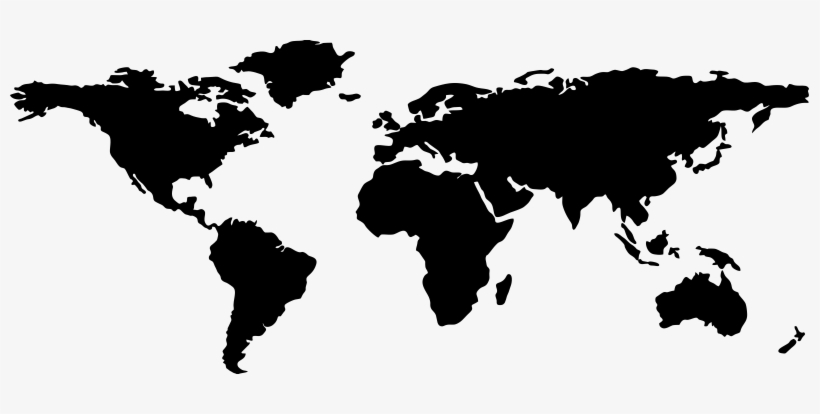 Download Mapamundi Vector Png - High Resolution World Map Vector - HD Transparent PNG - NicePNG.com