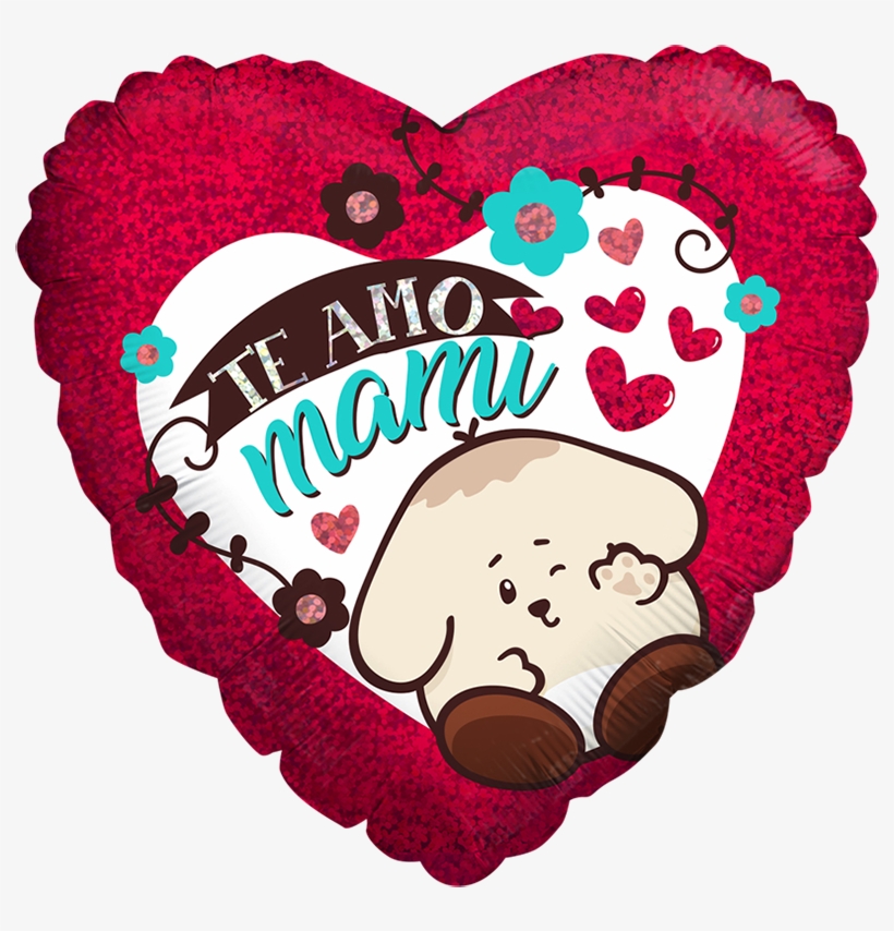 Te Amo Mamá Clipart Te Amo Mamita Corazon 18″ Balloon