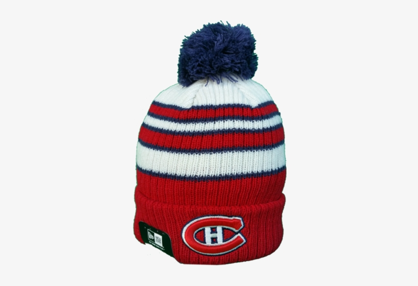Montreal Canadiens Traditional Stripe Pom Toque - Montreal Canadiens ...