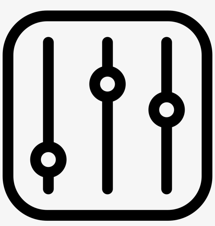 Music Equalizer - - Stabilization Icon Png Transparent PNG - 980x980 ...