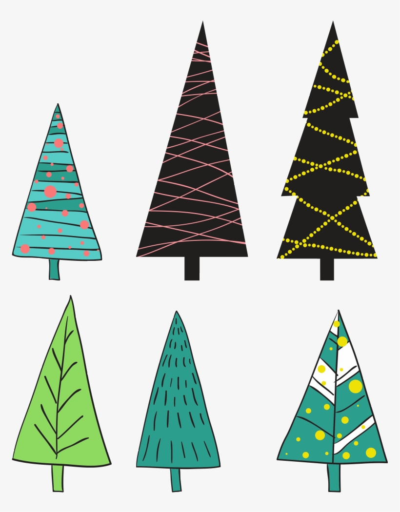 Stick Figure Christmas Tree