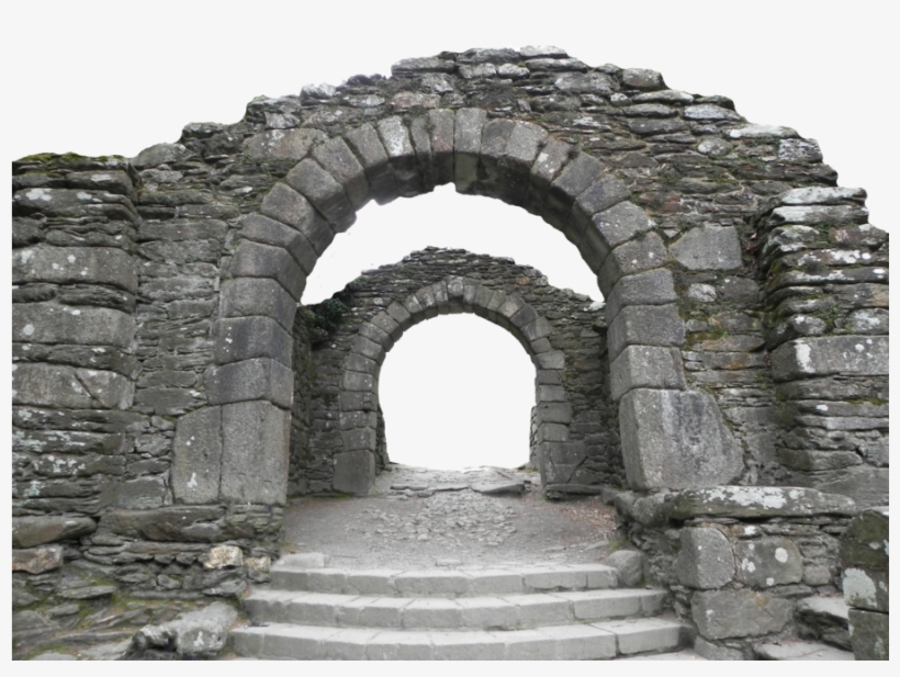 Pre-cut Stone Gateway By Presterjohnstock - Glendalough Transparent PNG ...