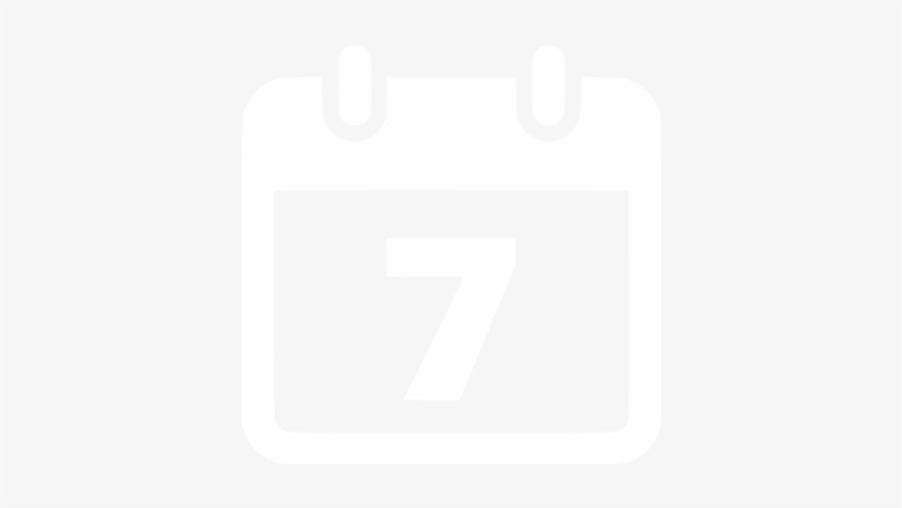 Download Calendar Icon White Png - HD Transparent PNG - NicePNG.com