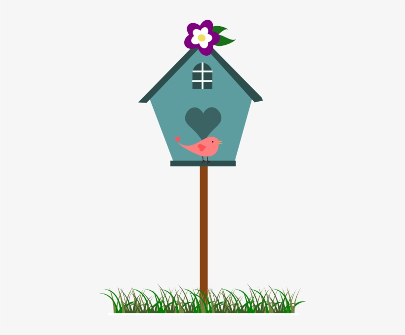 Home Clipart Buildings - Bird House Clipart Transparent PNG - 420x599 ...