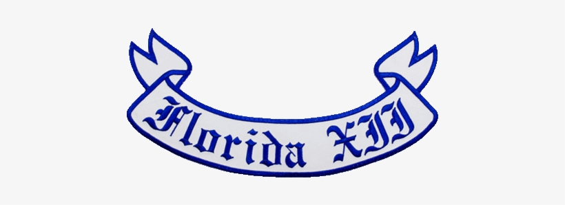 Bottom Rocker Mc Patch - Fanning Coat Of Arms Tile Coaster Transparent ...