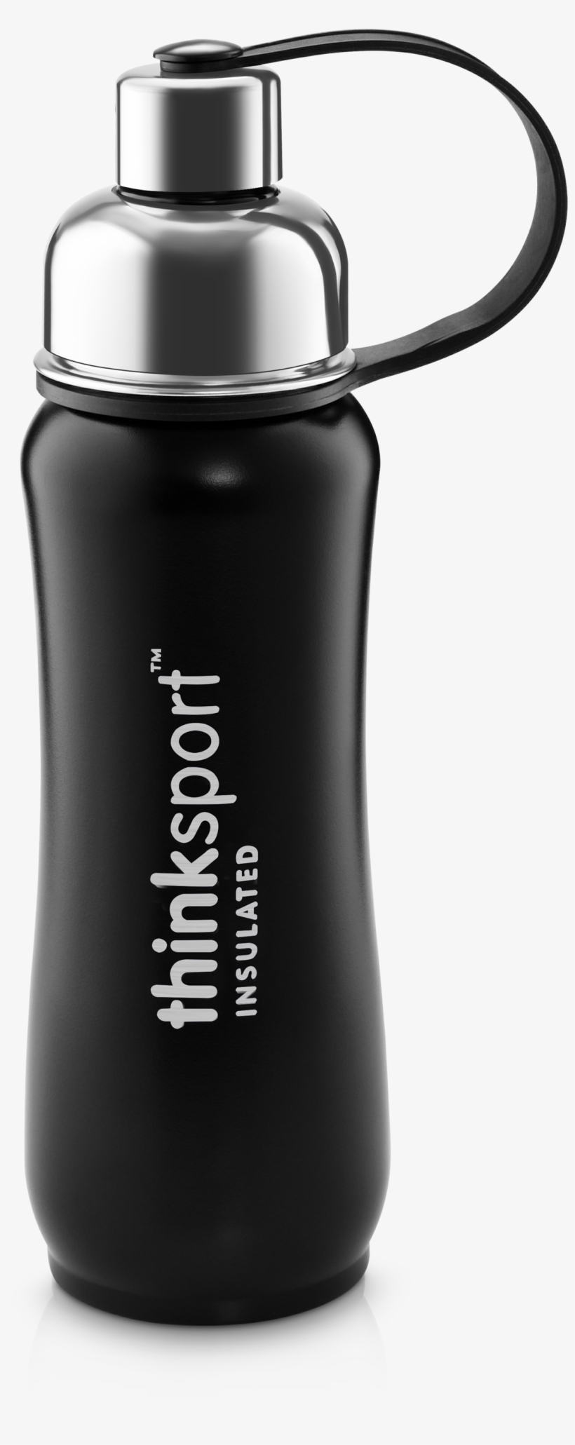 Video - Think, Thinksport, Insulated Sports Bottle, Blue, 25 ...