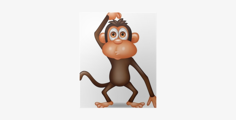 Monkey Thinking Cartoon Png Transparent PNG - 400x400 - Free Download ...