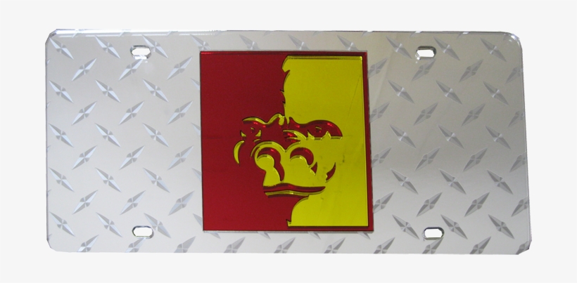 Pitt State Splitface Acrylic License Plate - Custom 3d Magnet (11 To 15 ...
