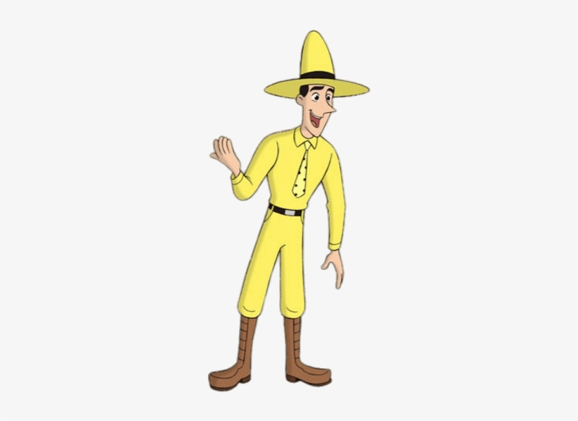 Download - Man In The Yellow Hat Cartoon Transparent PNG - 360x520 ...