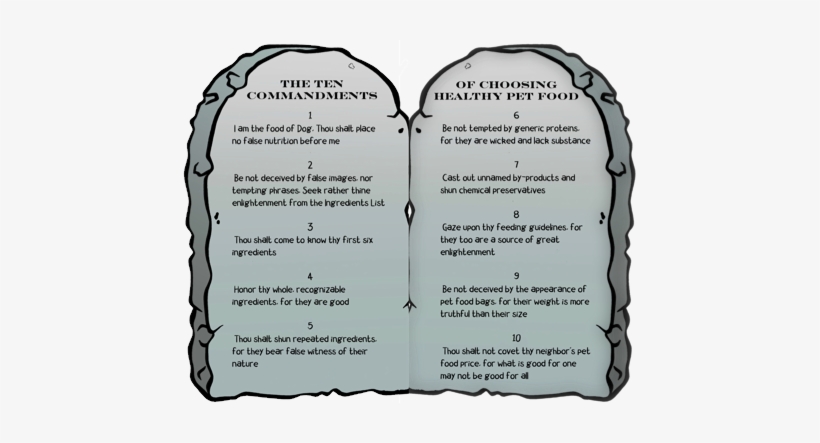 Ten Commandments Clipart Black And White Star