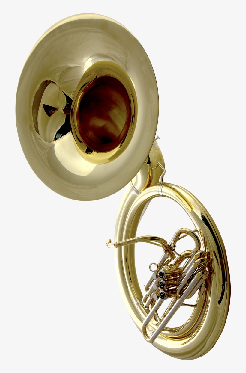 Sousaphone1upright - Sousaphone Music Instrument Transparent PNG ...