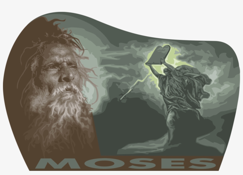 Moses Ten Commandments Clipart