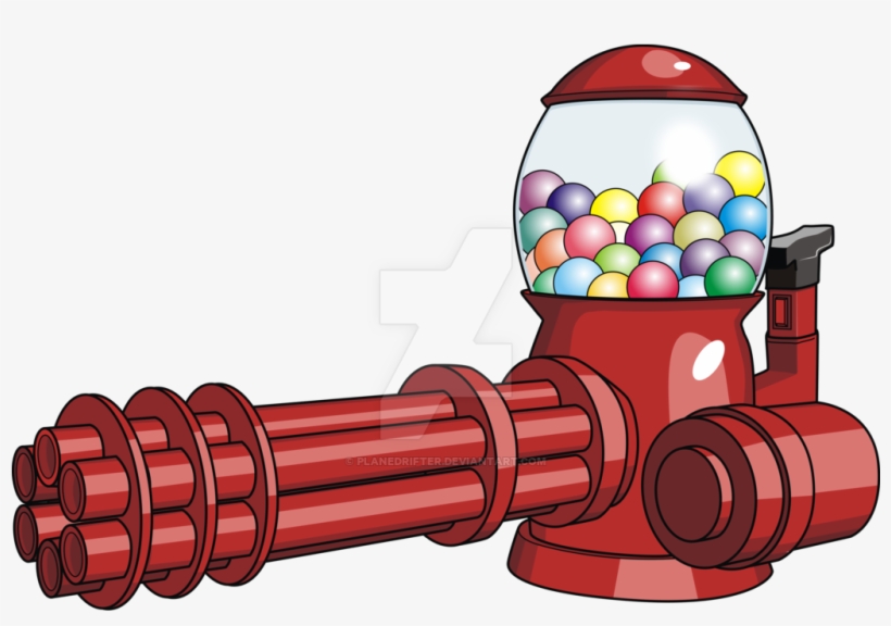 Candy Machine Gun By Planedrifter On Deviantart - Candy Machine Gun ...