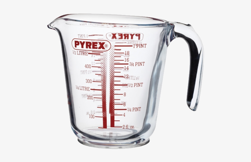 Pyrex Measuring Glass 550ml Measuring Jug Transparent PNG - 1000x1000 ...