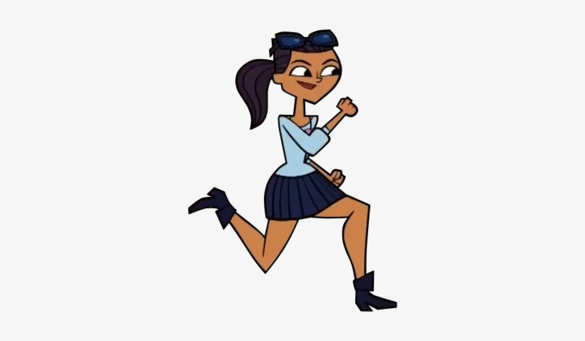 Jen Running - Total Drama Jen Png Transparent PNG - 385x452 - Free ...
