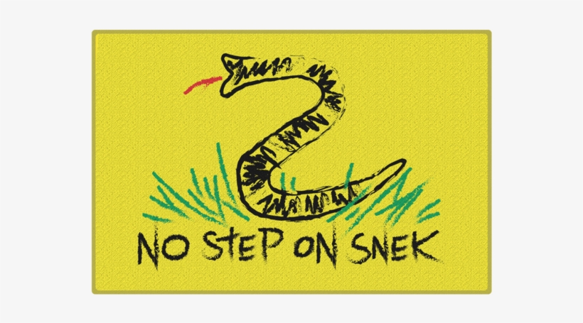 No Step On Snek - Don T Step On Snek Transparent PNG - 600x600 - Free ...
