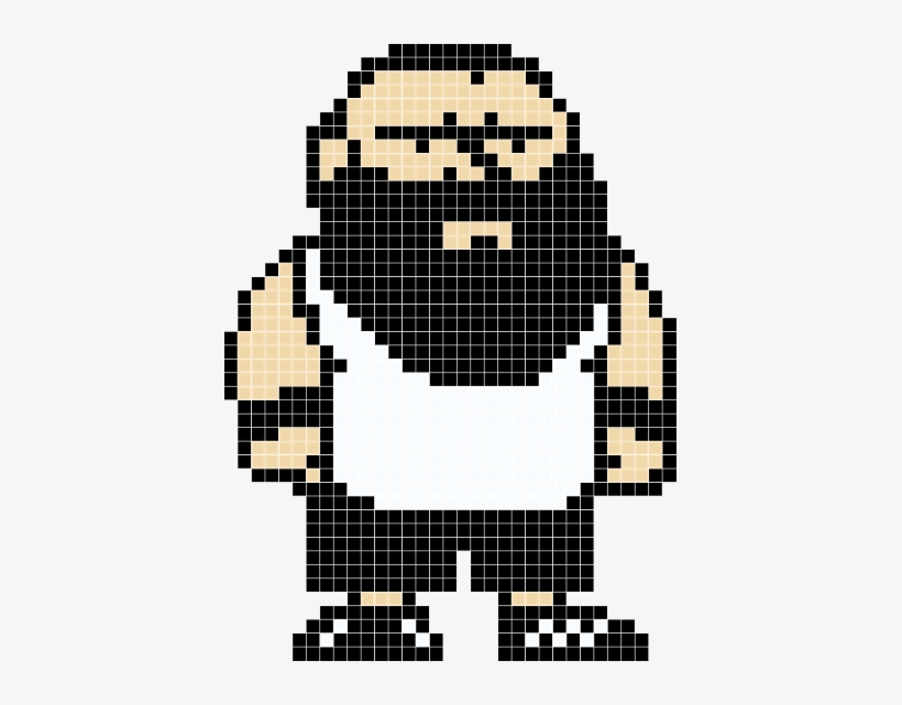 Download Never Miss A Moment - Pixel Art Fat Man - HD Transparent PNG ...