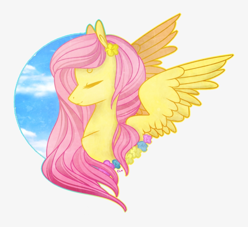 Captivelegacy, Beautiful, Cute, Eyes Closed, Fanart, - Fluttershy ...