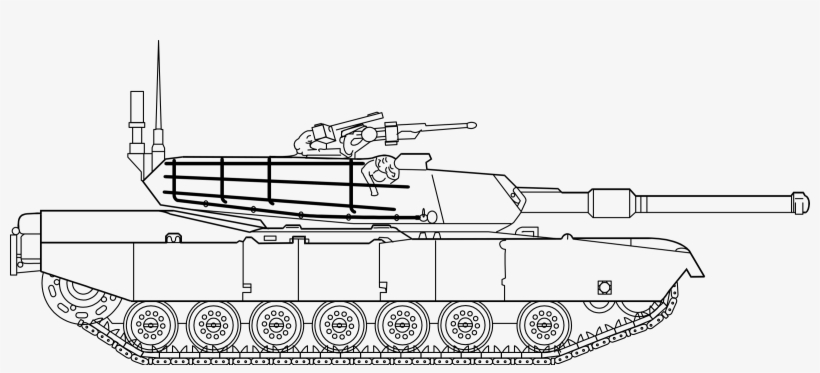 This Free Icons Png Design Of M1 Abrams Main Battle Transparent PNG ...