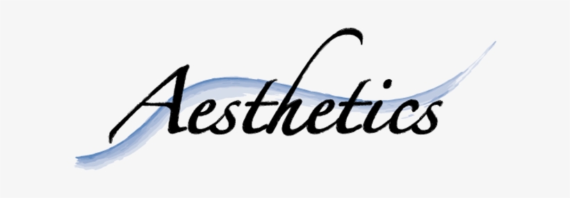 Aesthetics-1 - Aesthetic Word Transparent Transparent PNG - 608x205 ...