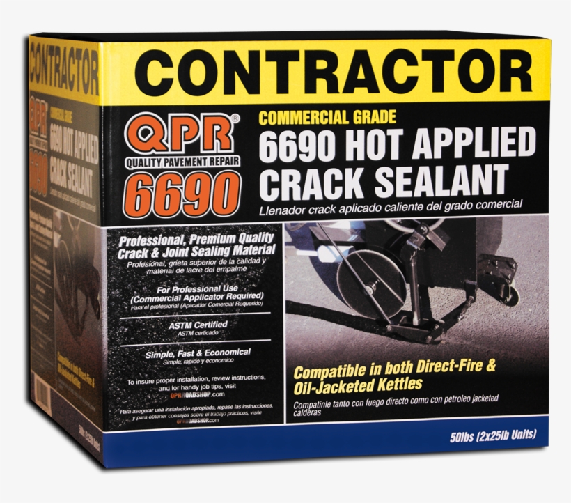 Hot Applied Crack Sealant - Qpr Asphalt Repair Product Llf08 22.68kg ...