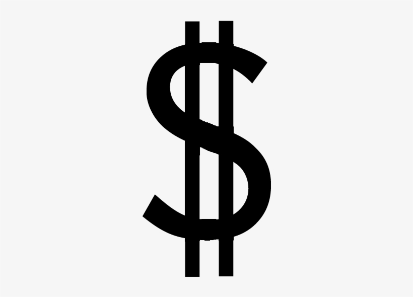 Black Dollar Symbol