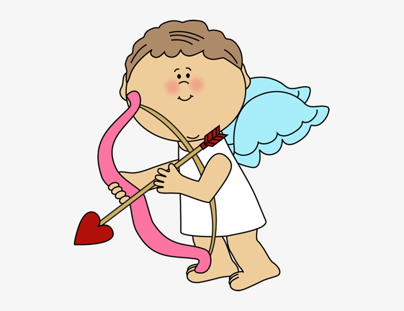 Download Valentine's Day Cupid Clip Art - Valentine Clip Art - HD ...