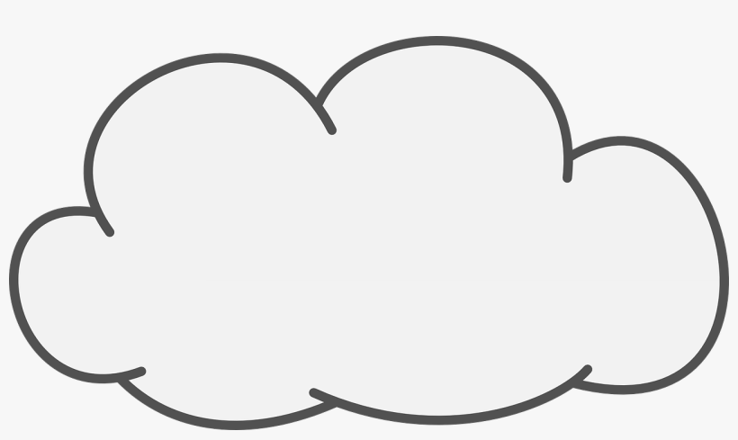 Download Clouds Clipart Transparent Background - Clipart Cloud No ...