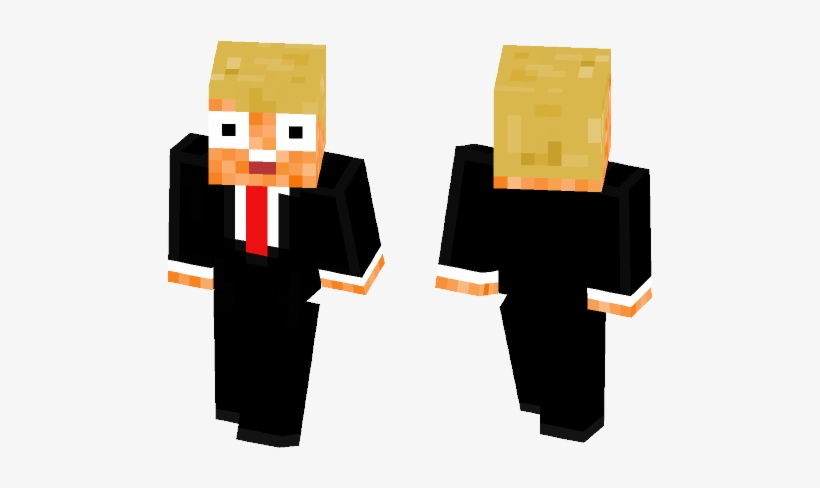 Derpy Trump - Skins For Minecraft Ink Bendy Transparent PNG - 584x497 ...