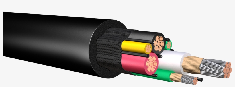 2000v Power Cable, Type G-gc - Electrical Cable Transparent PNG ...