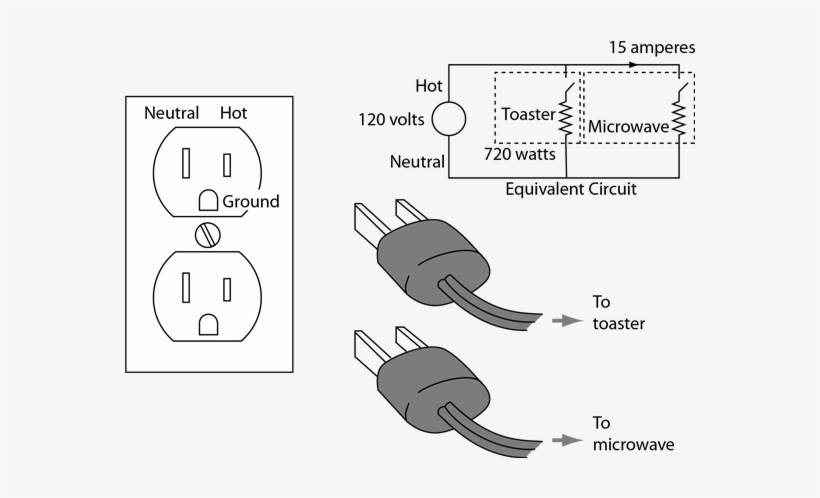 Is Supplied To The Smaller Prong Of The Standard Polarized - Us Plug ...