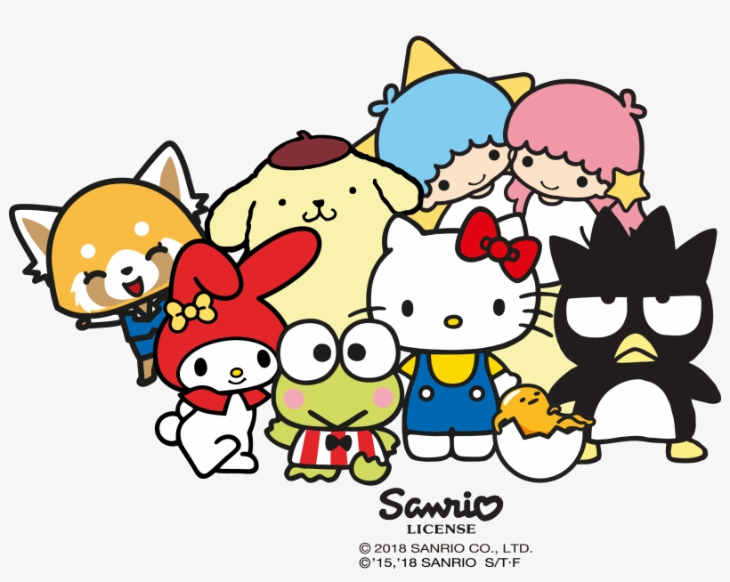 Sanrio Characters - Png - Sanrio X Glitch Tote Bag Transparent PNG ...