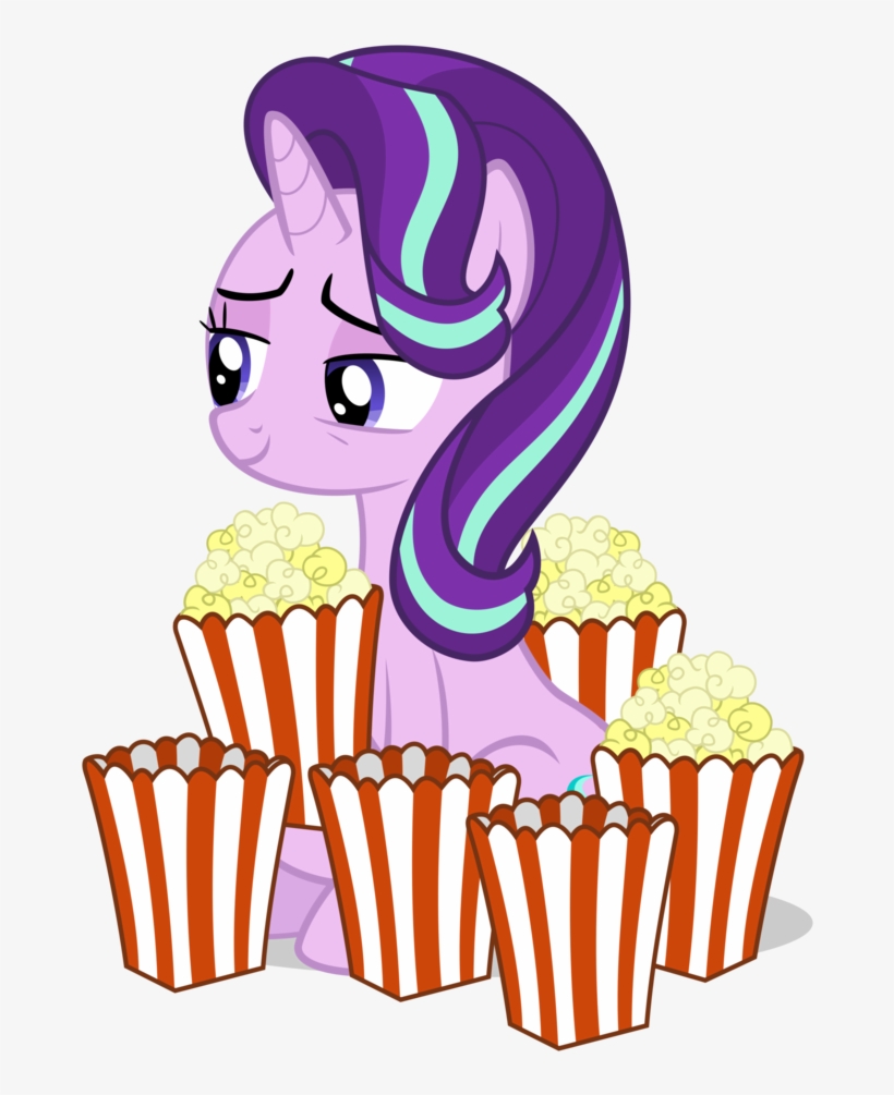 Sollace, Comb-over, Food, Popcorn, Safe - Mlp Starlight Glimmer Popcorn ...