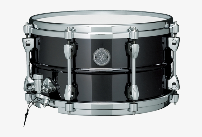 X 7" Deep Snare Drum/pst137/ - Tama Starphonic 13 X 7 Steel Transparent ...