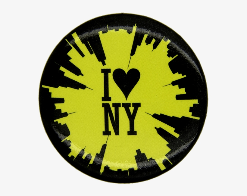 I Love Ny Badge - Circle Transparent PNG - 600x600 - Free Download on ...