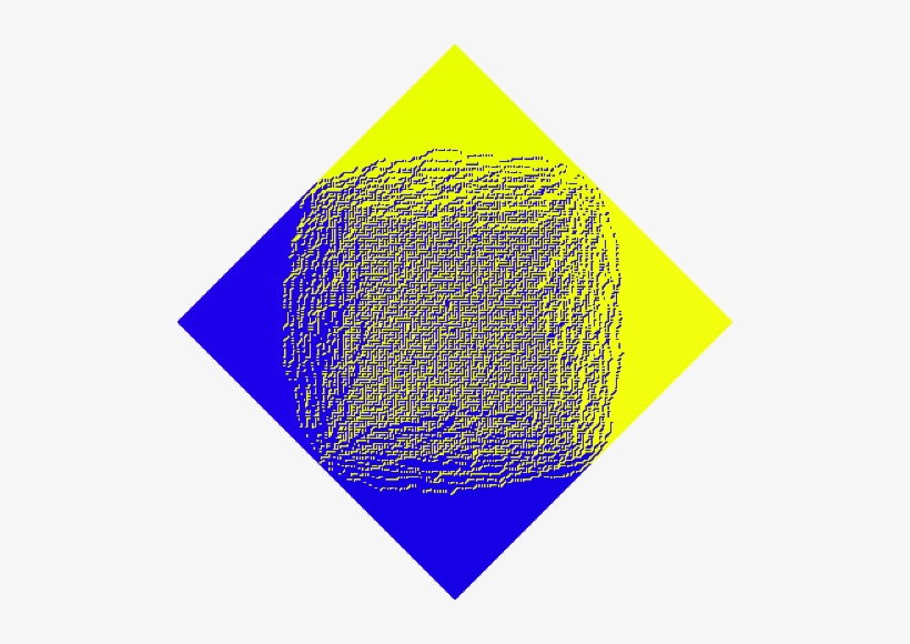 Two Periodic Diamond - Domino Tilings Aztec Diamond Transparent PNG ...