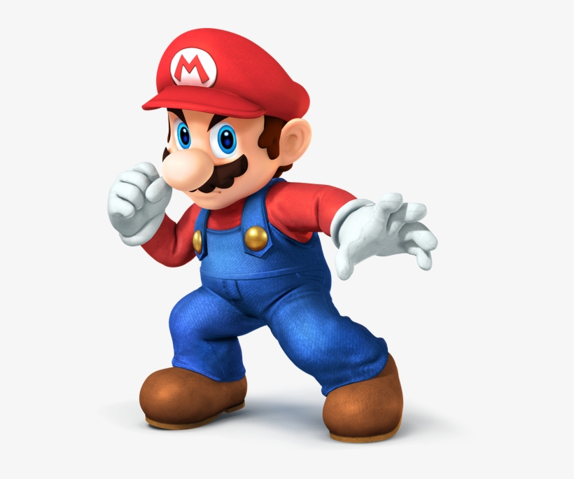 Mario Bros Super Smash Bros Transparent PNG - 548x604 - Free Download ...