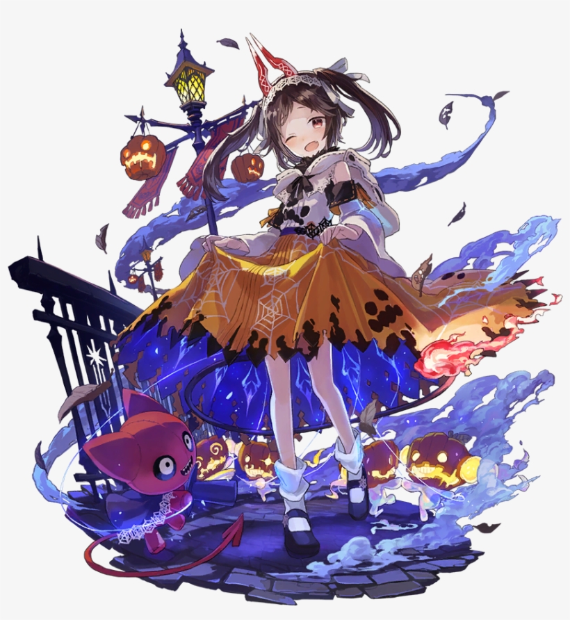 Mia Halloween - Alchemist Code Mia Skin Transparent PNG - 1024x1024 ...
