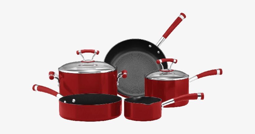 Circulon Contempo 5 Cookware Set Red - Circulon Contempo 5 Cookware Set ...