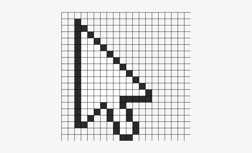 Download Windows Cursor Perler Bead Pattern / Bead Sprite - Mouse ...