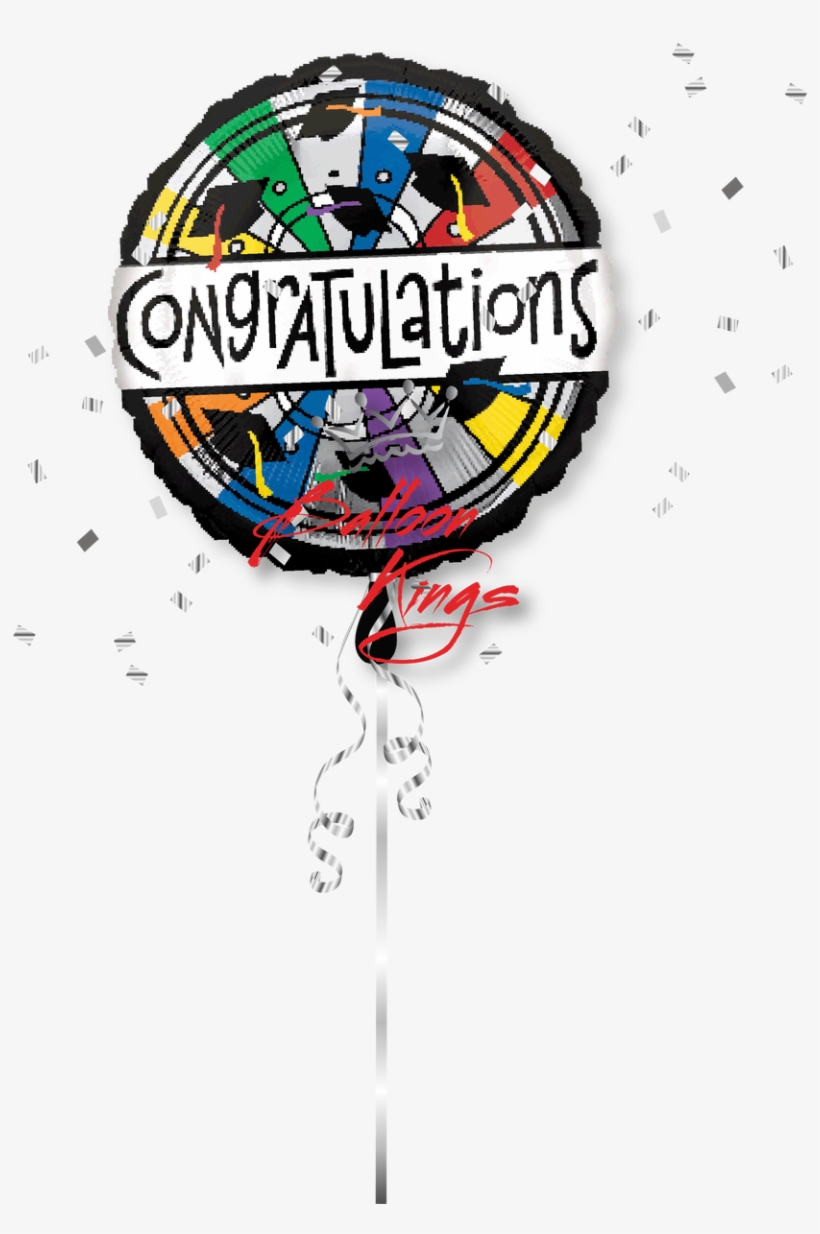 Congratulation Colors - Congratulations Class Of 2017 Graduation 9pc ...