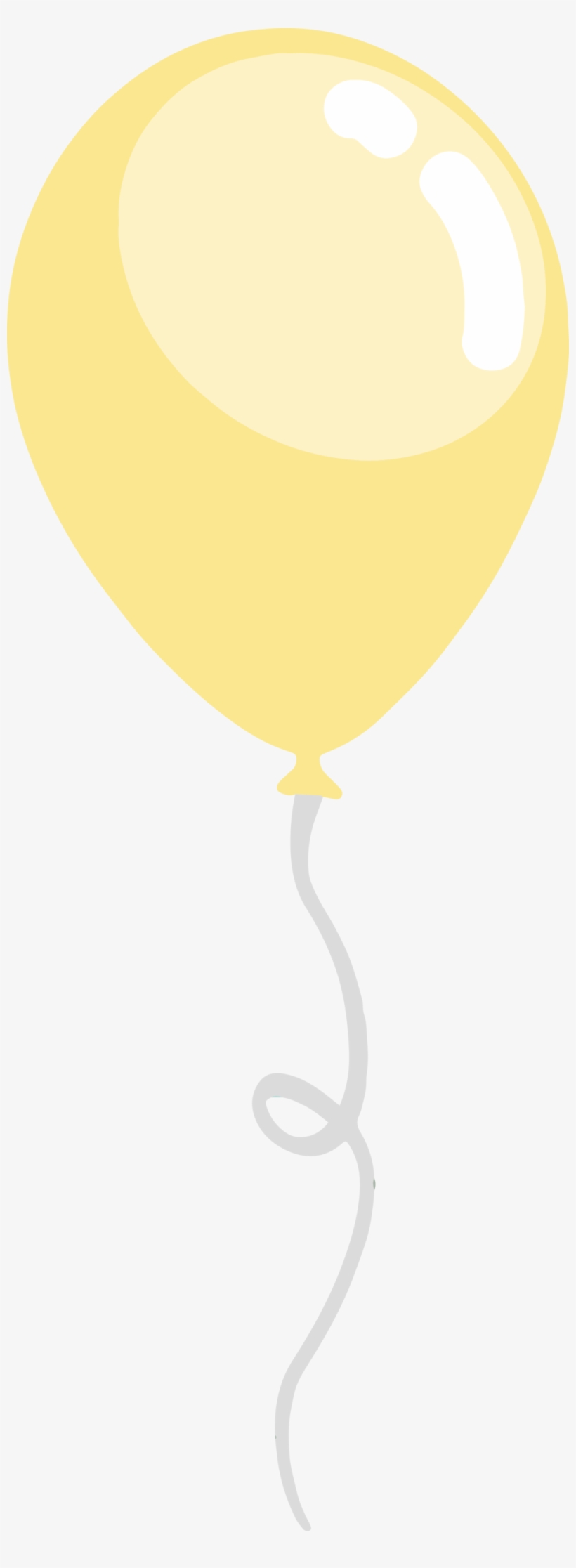 Yellow Single Balloon Png Clip Art Image Gallery Cartoon, 60% OFF