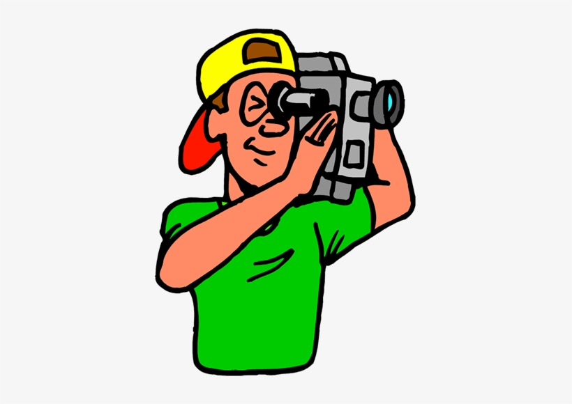 Camera Man - Cinematography Clip Art Png Transparent PNG - 375x500 ...