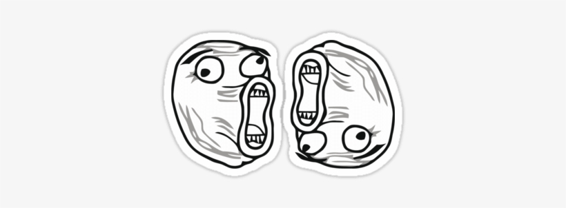 Lol Guy ×2 Sticker - Lol Face Transparent PNG - 375x375 - Free Download ...